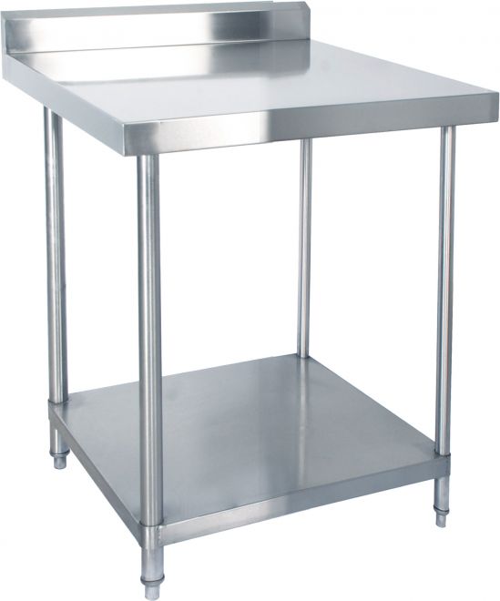 KSS 03-600L - Bench With Undershelf & Splashback | SilverChef