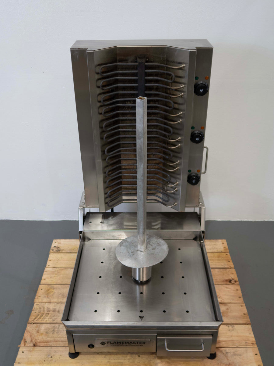 Flamemaster HES-E2 3 Burner Kebab Rotisserie | SilverChef