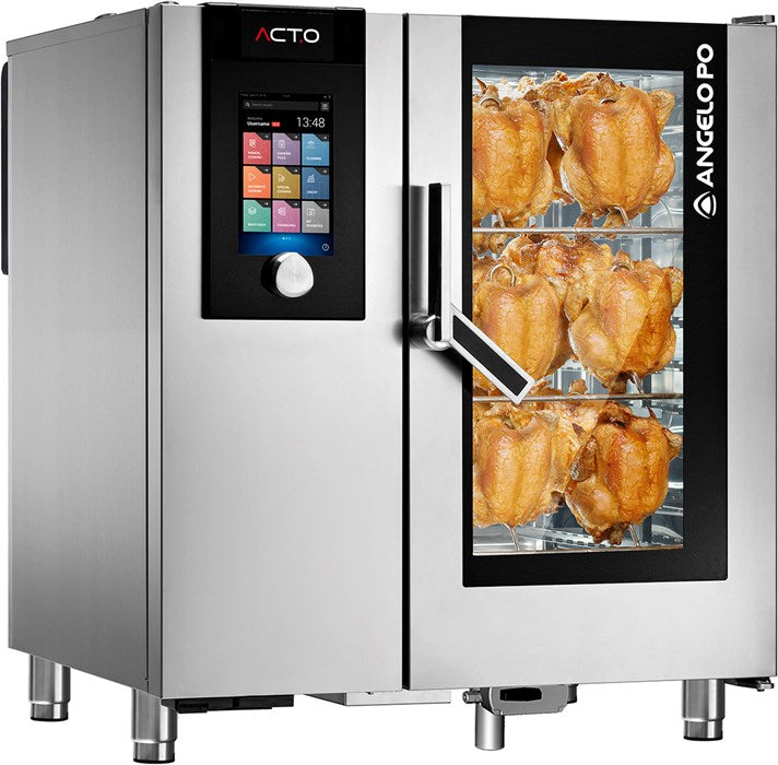 Angelo Po ACT.O AT101ECW - 10 Tray Combi Oven | SilverChef