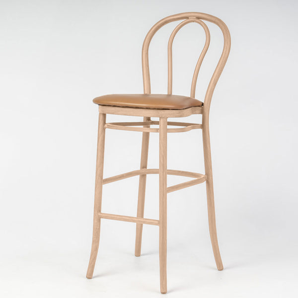 Aluminium Bentwood Stackable Bar Stool - Natural Beech – SilverChef AU