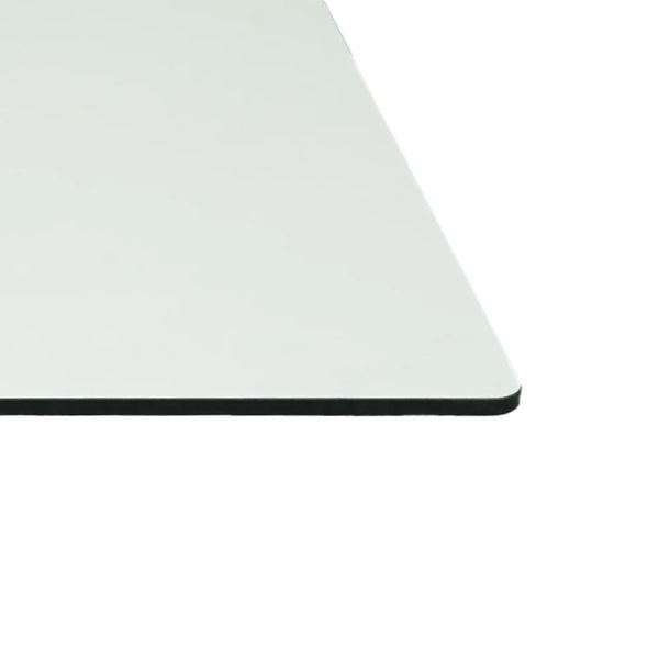 HPL Compact Laminate Tabletop with Round 450 Base White – SilverChef AU