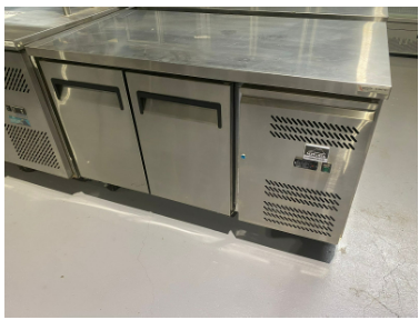 Mitchel UB320-R 2 Door Under Bench Fridge | SilverChef