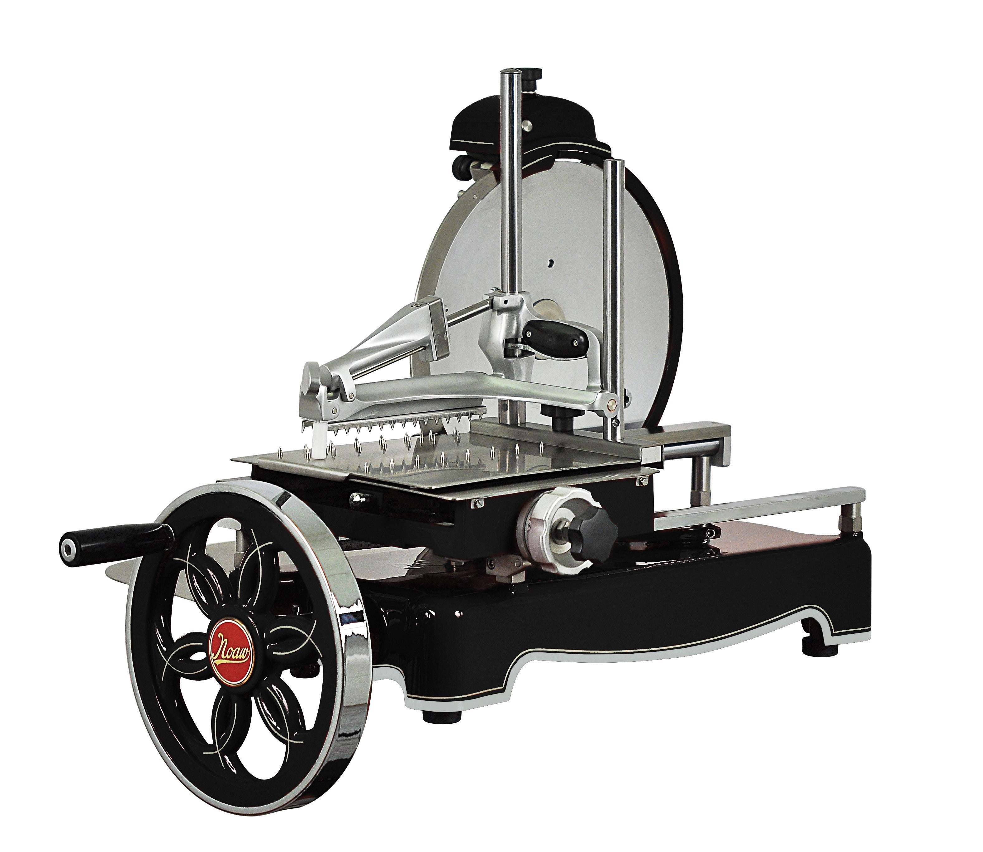 Noaw NS320MB - Traditional Black Flywheel Slicer – SilverChef AU