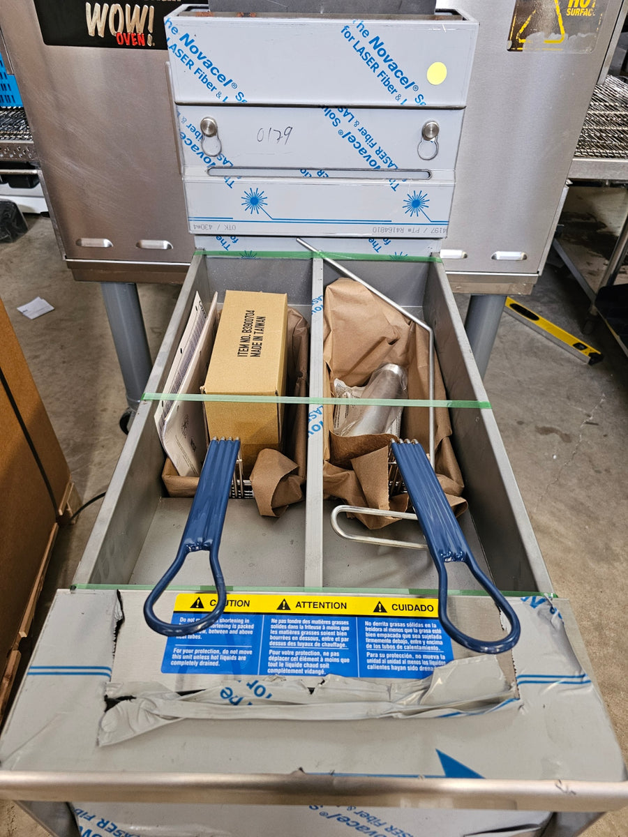 Pitco SG14TS Split Pot Fryer | SilverChef