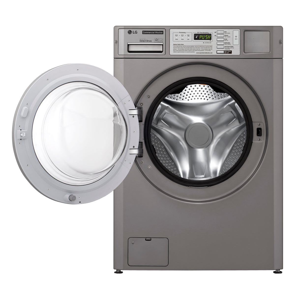 LG Commercial CWT29MDQRS - 15kg Front Load Washing Machine | SilverChef