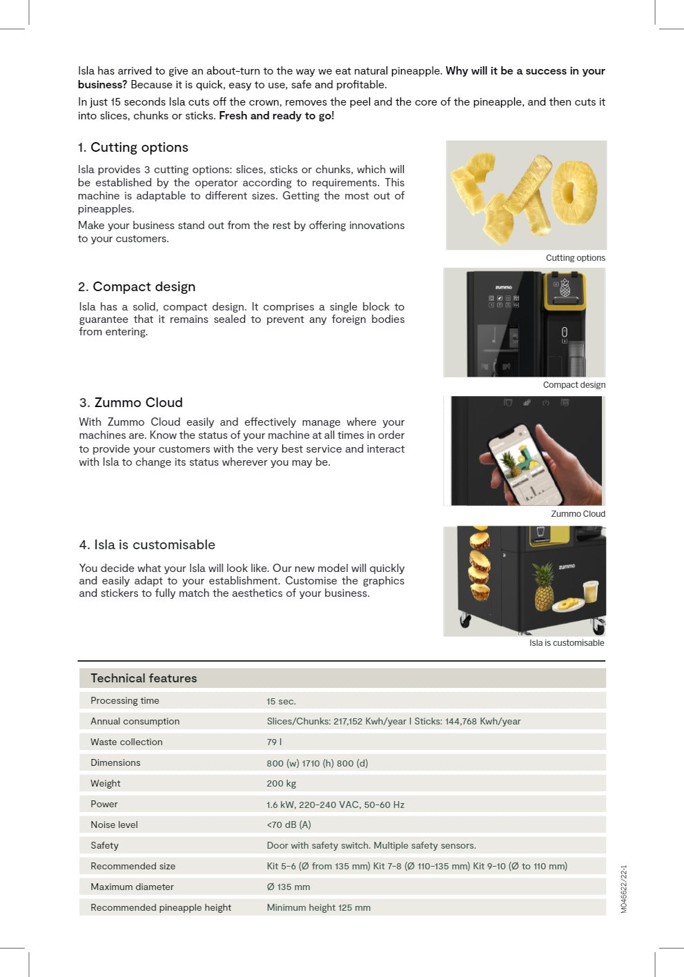 Zummo ISLA - Pineapple Cutter | SilverChef