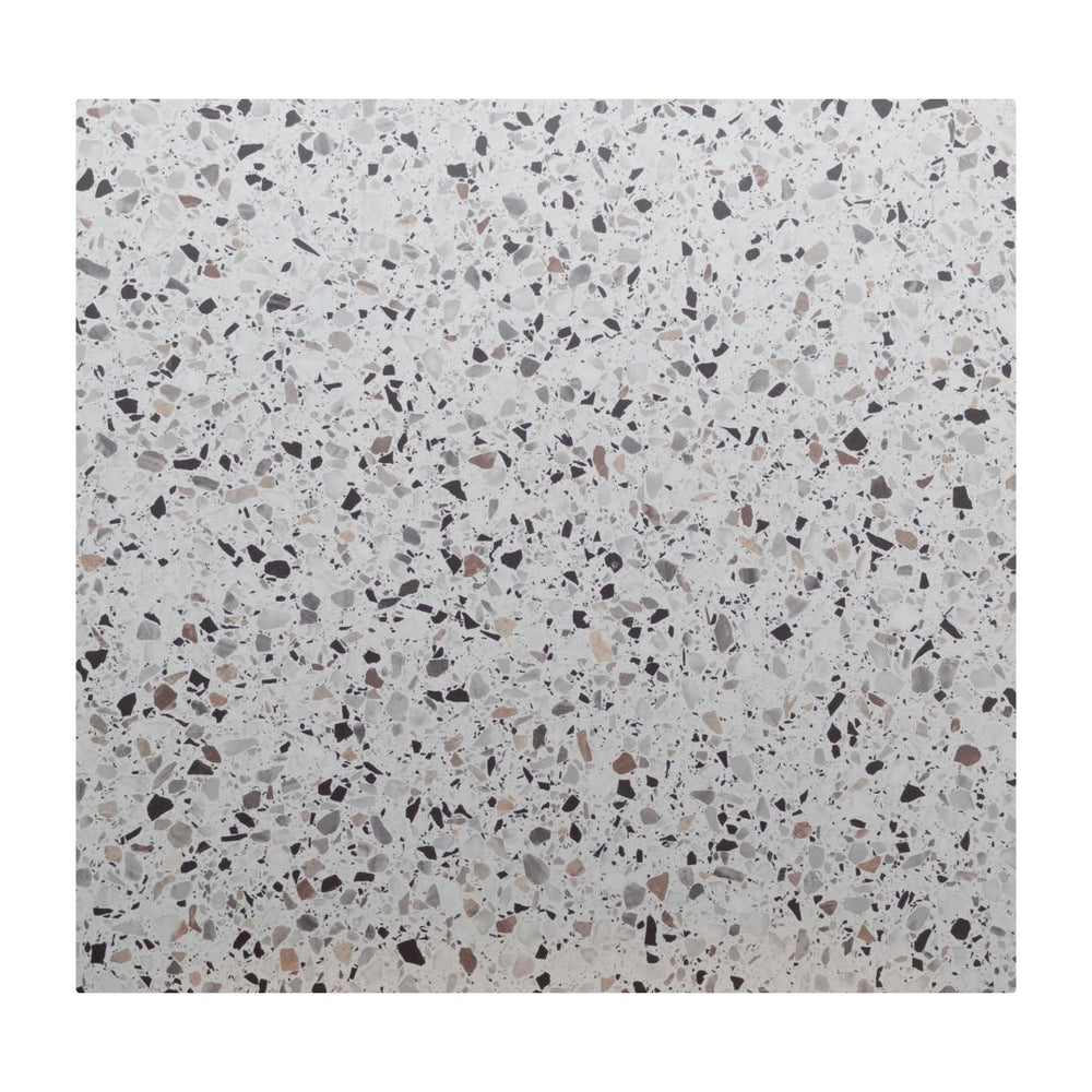 Café Solutions Compact Laminate Terrazzo Tabletop | SilverChef