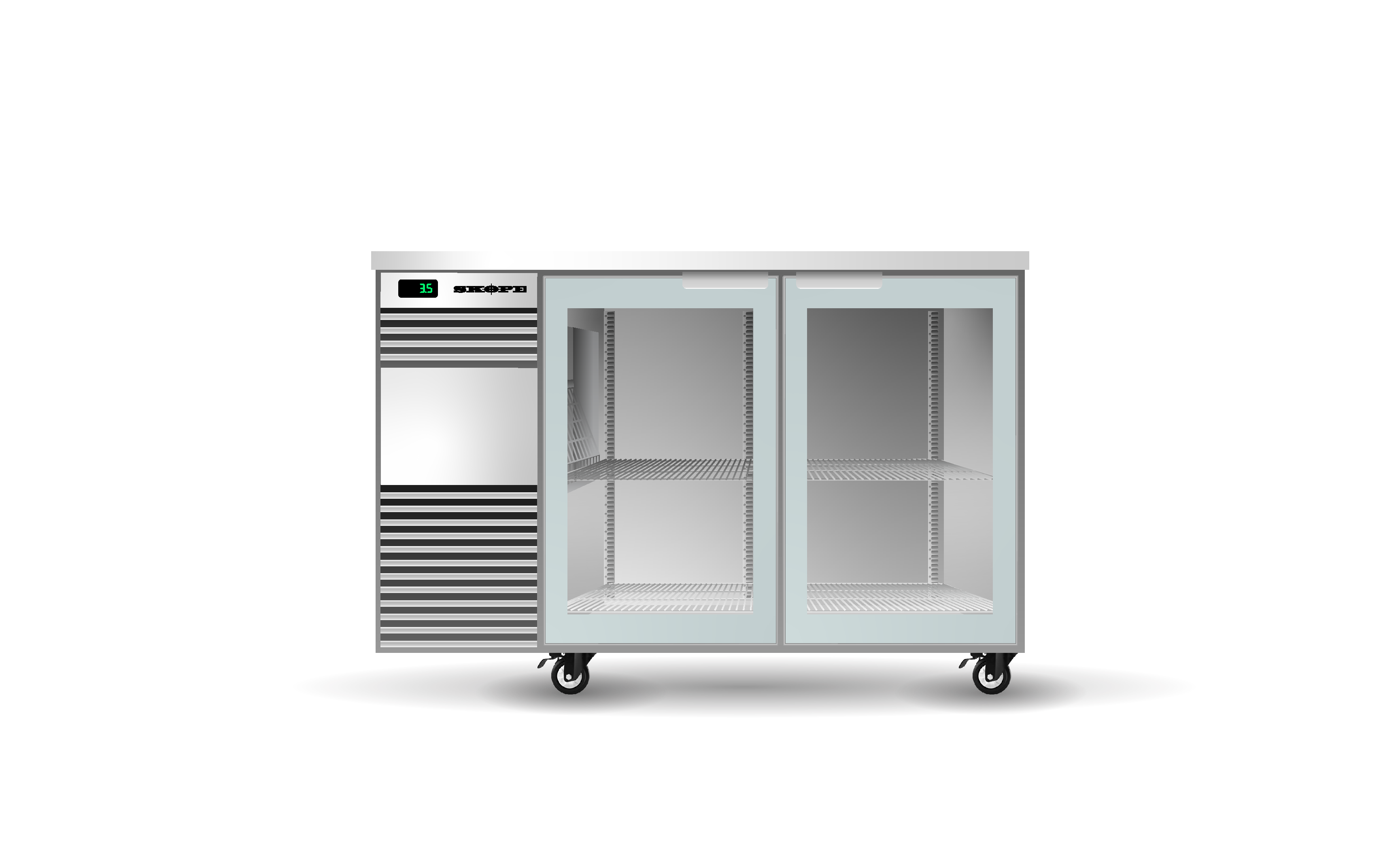 SKOPE BackBar BB.2.GSW - Bar Fridge | SilverChef